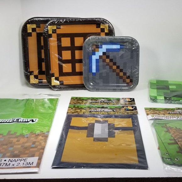 Minecraft | Party Supplies | Minecraft Party Decorations | Poshmark